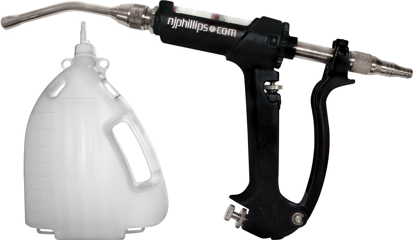 Pistolet drogueur en métal njphillips 20ml + Réservoir 2.5 l - Coffia